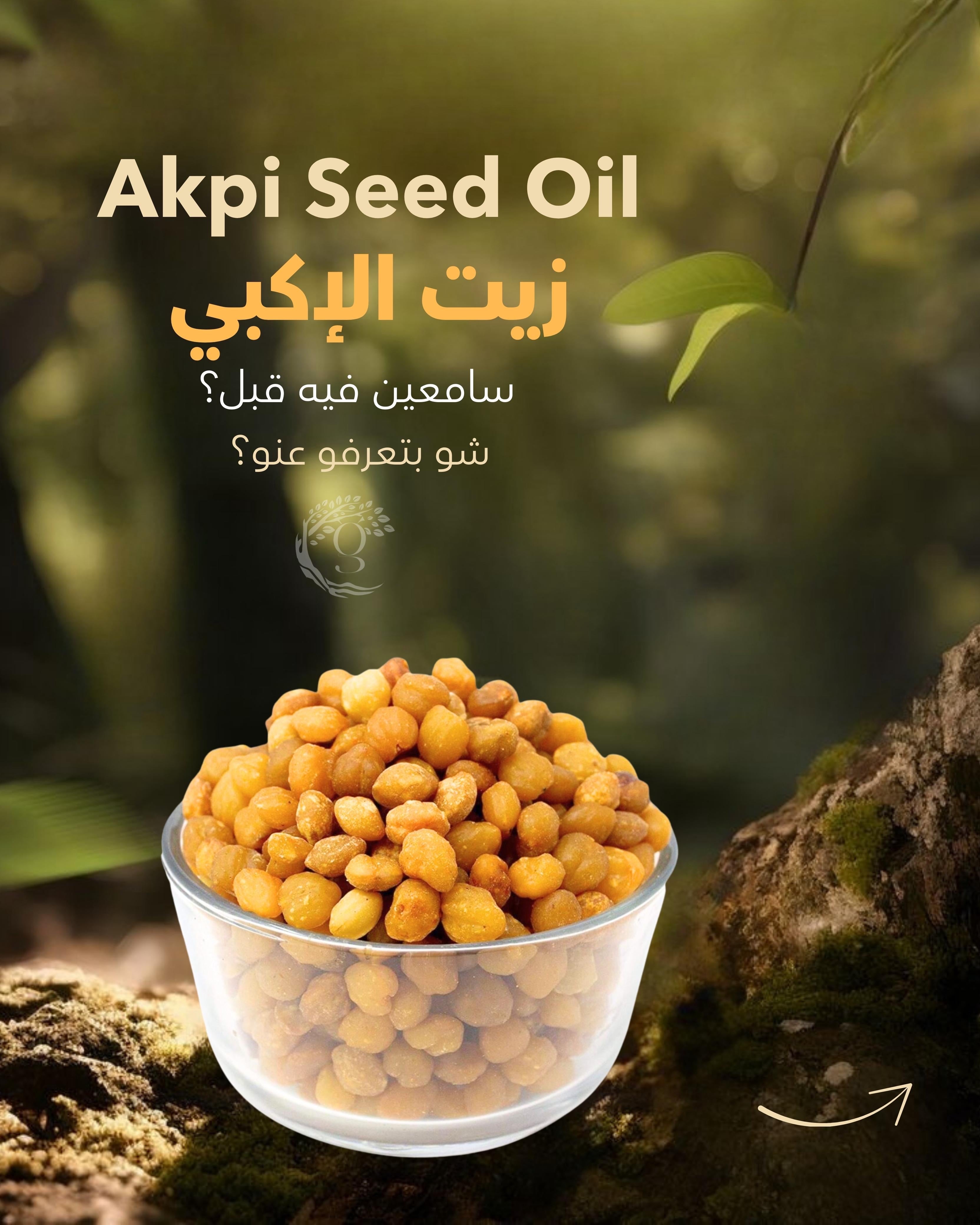 Akpi oil زيت الأكبي( carrier oil ) – Graines De Savons